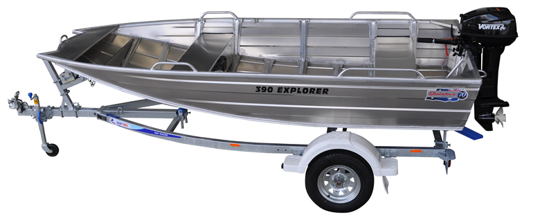 Quintrex F420 Explorer Trophy - Aluminium Boat Range